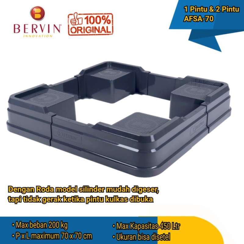 Promo Bervin Alas Roda Mesin Cuci Front Loading Anti Karat Dan ...