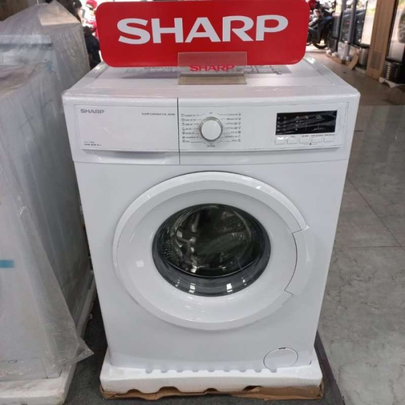 Promo Mesin Cuci Front Loading Sharp Es-fl 1082b Diskon 23% Di Seller ...