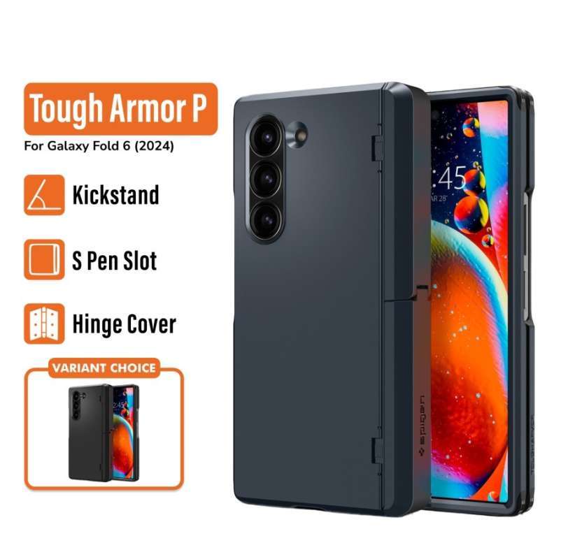 Promo Case Samsung Galaxy Z Fold 6 Spigen Tough Armor Pro Shockproof ...
