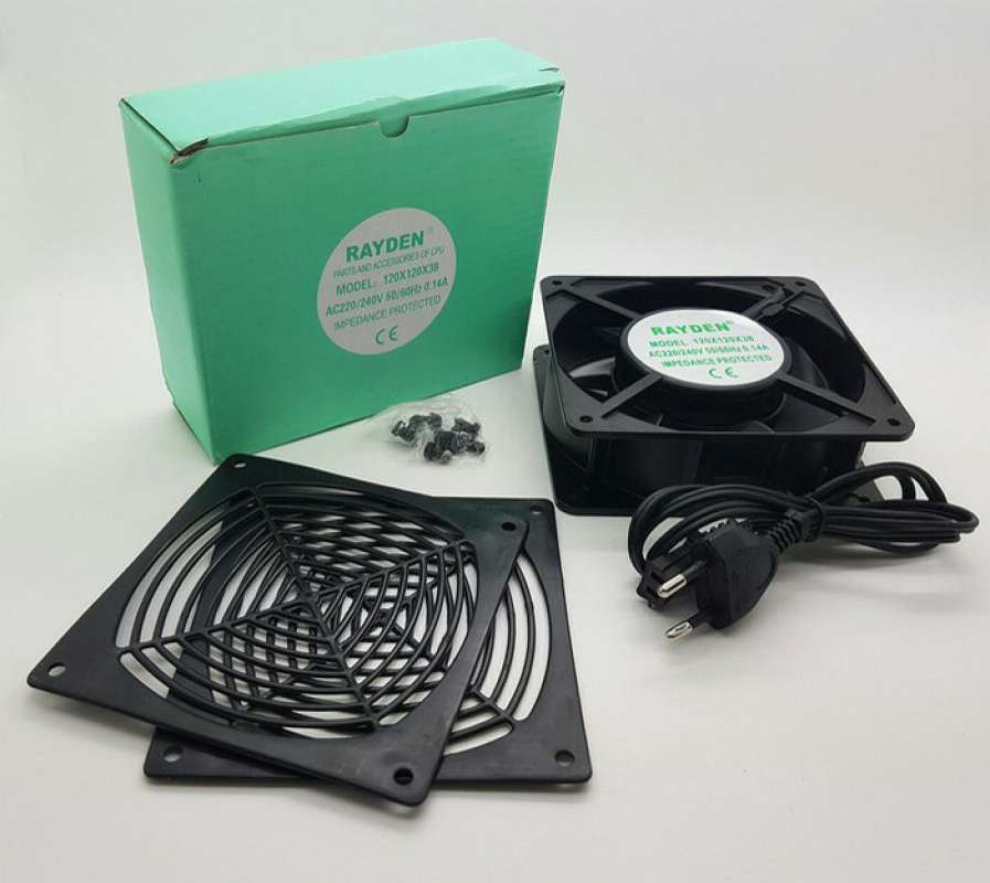 Promo Kipas Angin Listrik/fan Aca Rayden Ukuran 12x 12x 3.8cm Input Ac ...