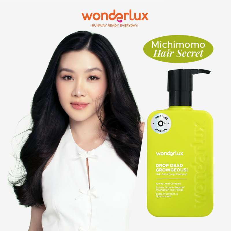 Promo Wonderlux Drop Dead Growgeous! Densifying Hair Growth Shampoo ...