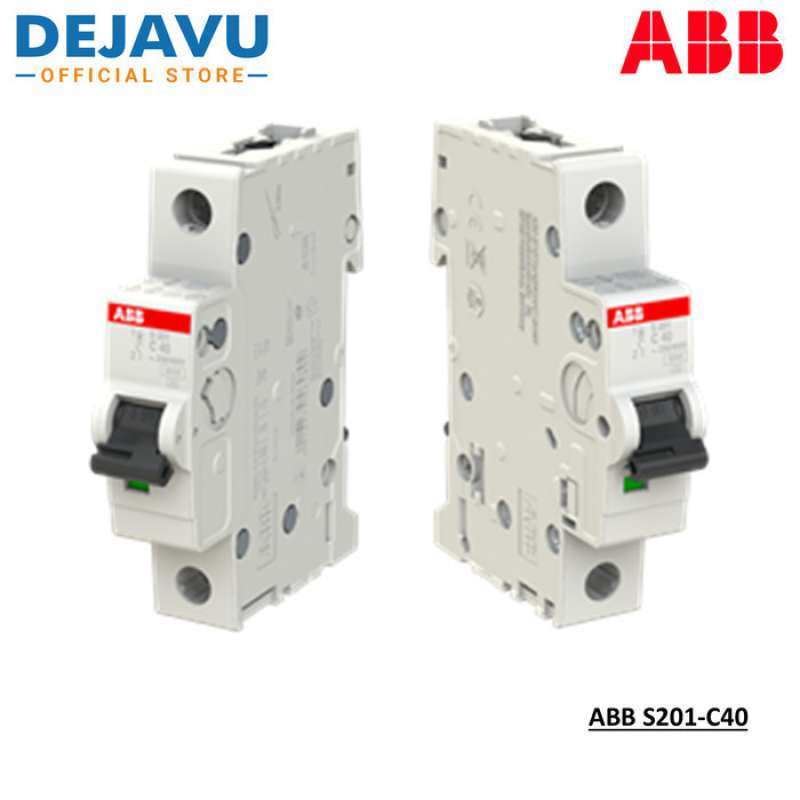 Jual Mcb 1p 40a Abb S201-c40 / Miniature Circuit Breaker - 1p - C - 40 ...