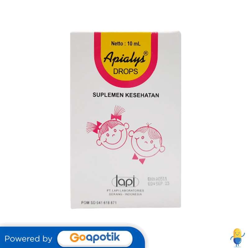 Jual Apialys Drops Isi 10 Ml Botol Di Seller Apotek Alexa Farma - Pasar ...