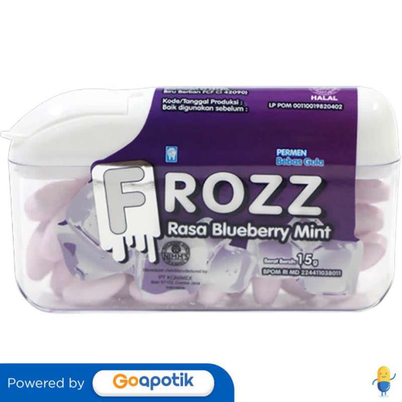 Jual Frozz Blueberry Mint Pot 15 Gram Di Seller Apotek A.k.a Farma ...