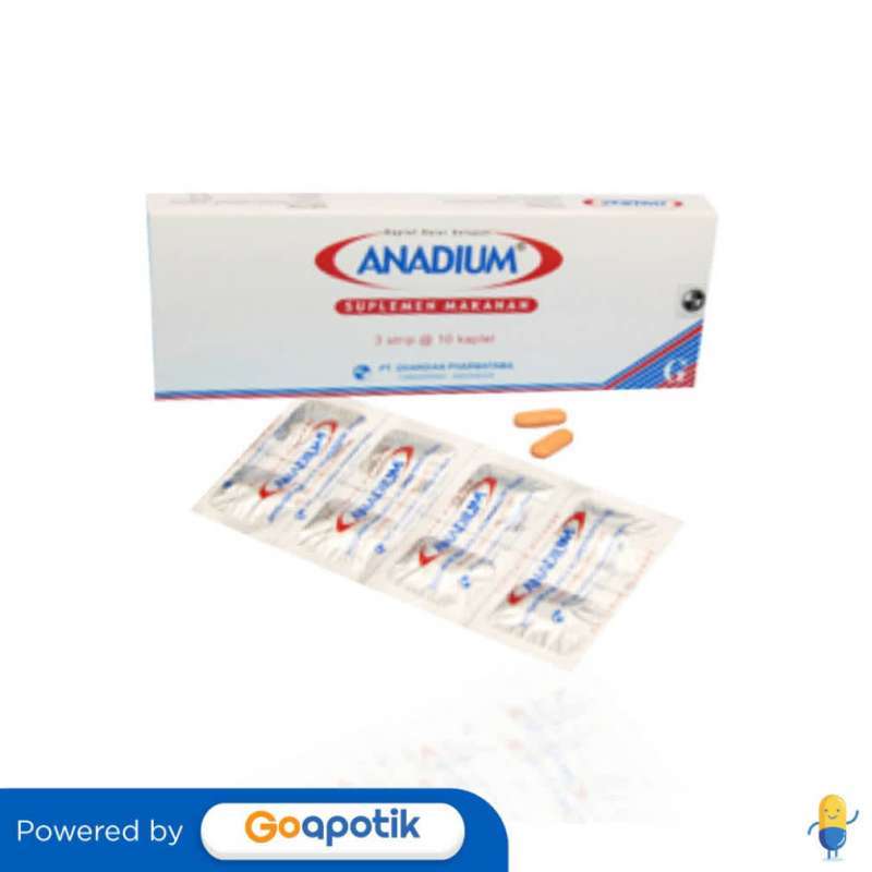 Jual Anadium Box Isi 30 Kaplet Di Seller Apotek Dian Medicare ...
