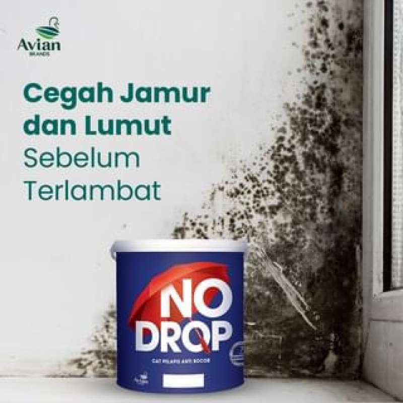 Promo No Drop Cat Pelapis Anti Bocor 1 Kg - Ready Semua Warna Diskon 12 ...