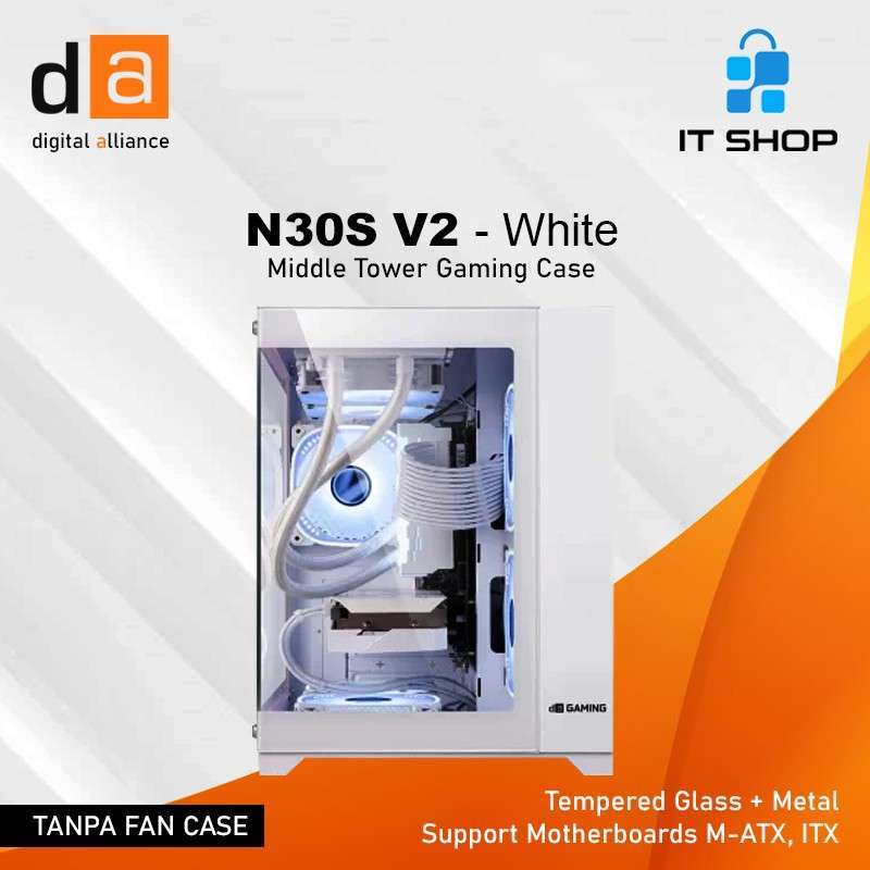 Jual Digital Alliance N30s V2 Gaming Case - White Di Seller It Shop ...
