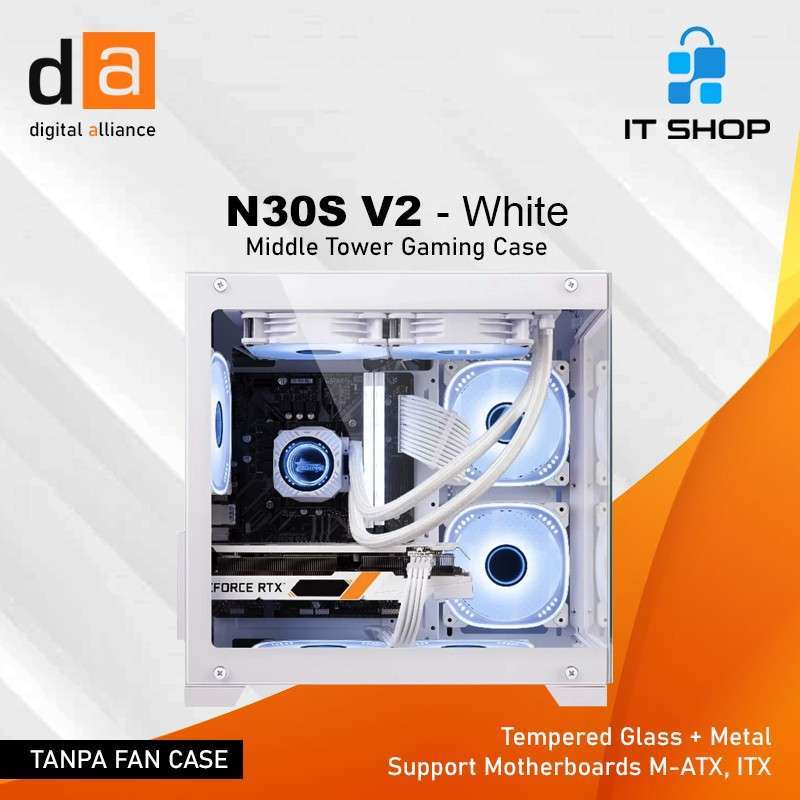 Jual Digital Alliance N30s V2 Gaming Case - White Di Seller It Shop ...
