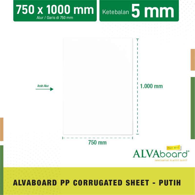 Promo Alvaboard Lembaran Ukuran 100x75 Cm Tebal 5 Mm Tersedia 7 Varian ...