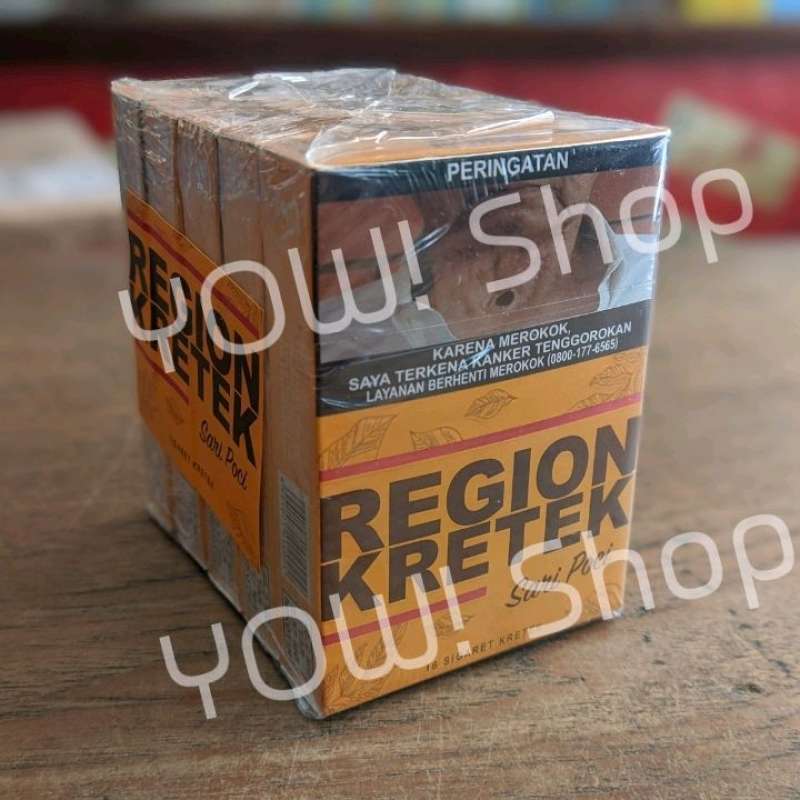Jual Rokok Region Kretek Sari Poci Rasa Teh Isi 16 Batang Di Seller Yow ...