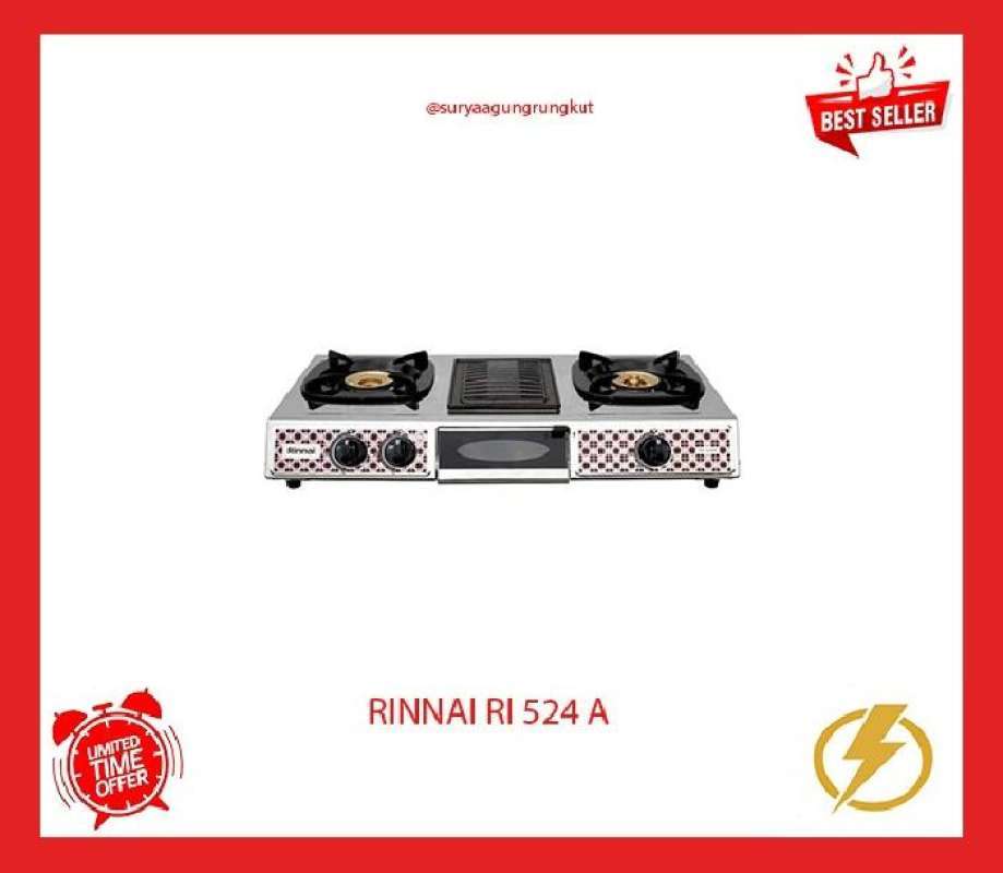 Kompor Rinnai 524 A Garansi Resmi Indonesia 🔥 Harga November 2025