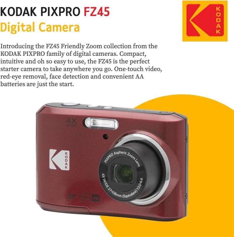 Jual Kodak Pixpro Fz45 Digital Camera - Kamera Pocket Kodak Fz45 ...