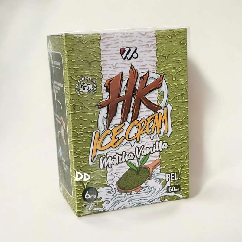 Promo Hk Ice Cream Matcha Vanilla 60ml By Wise Juice | Hk Matcha Ice ...