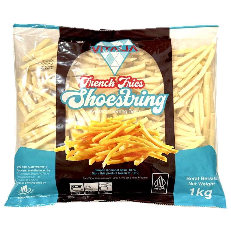 Jual Vitalia Kentang Shoestring 1kg Di Seller Yummy Frozen Foods - Sei ...