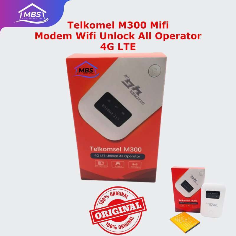 Jual M300 Modem Mifi Mobile Wifi 4g Lte Unlock All Operator Hotspot ...