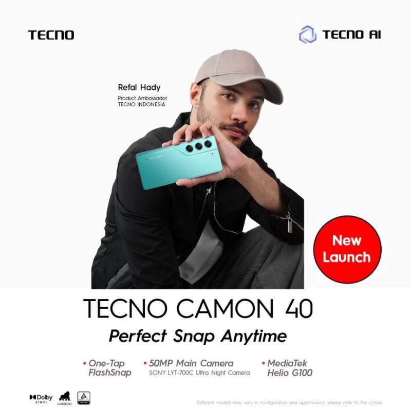 Jual Hp Tecno Camon 40 RAM 8gb Internal 256gb Garansi Resmi Di Seller ...