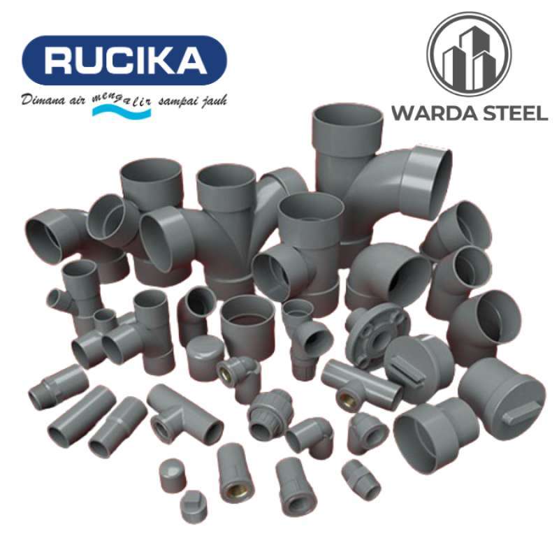 Jual Vul D 4 X 3 Elbow Increaser 90 Deg Pvc Rucika - Special Fitting ...