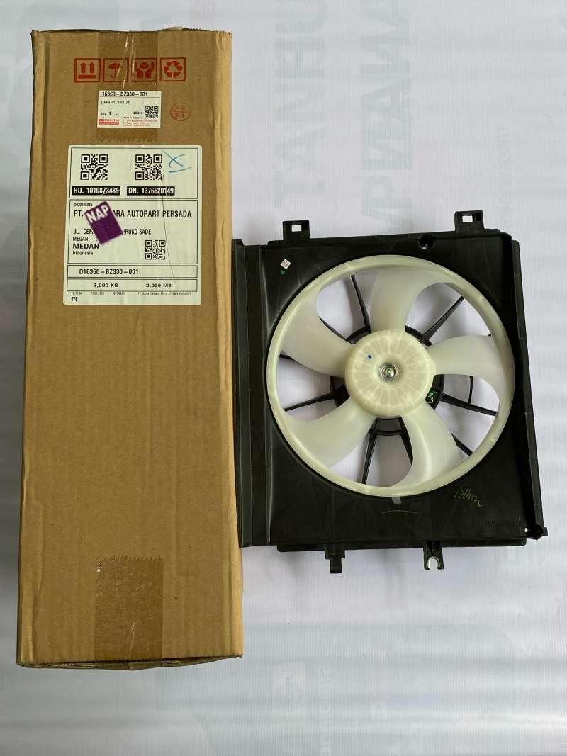 Jual Motor Fan Kipas Radiator 1 Set Assy Komplit Sigra Ayla Calya Agya ...
