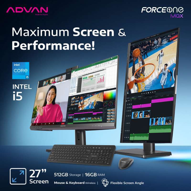 Advan Aio I5 16 GB 🔥 Harga & Spesifikasi Terbaru November 2025