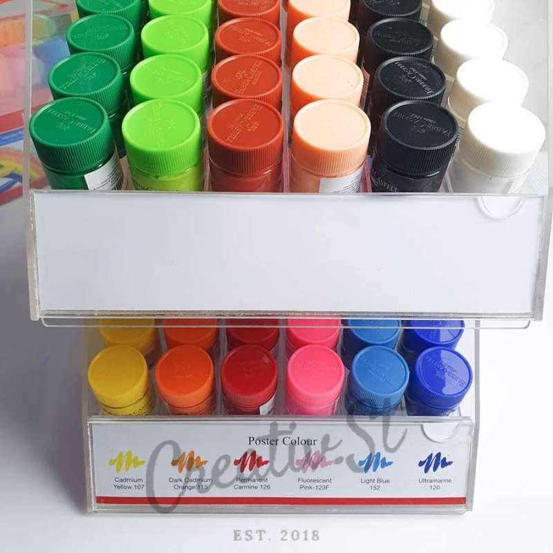 Promo Faber Castell Faber-castell Cat Poster Color Paint 15 Ml Satuan ...