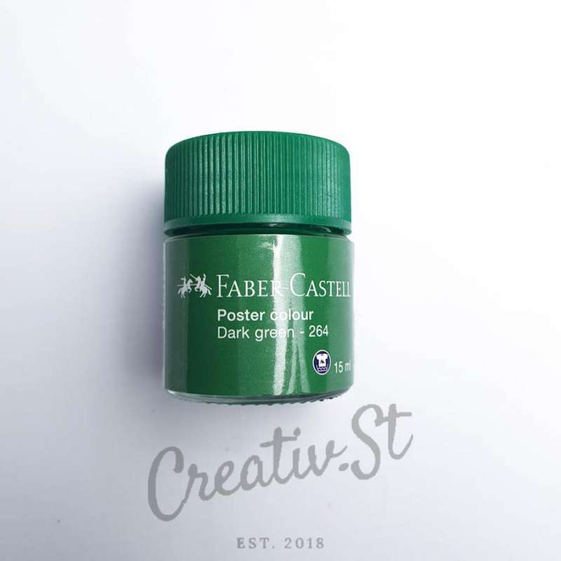 Promo Faber Castell Faber-castell Cat Poster Color Paint 15 Ml Satuan ...