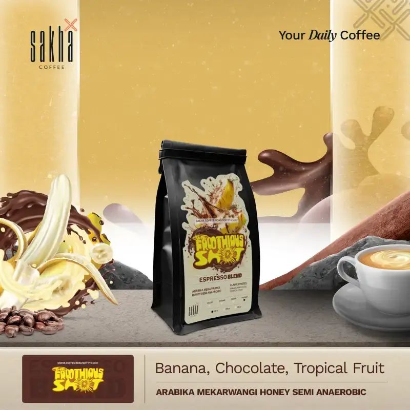 Promo Biji Kopi The Froothious Shot 100gr Espresso Coffee Beans Kopi ...