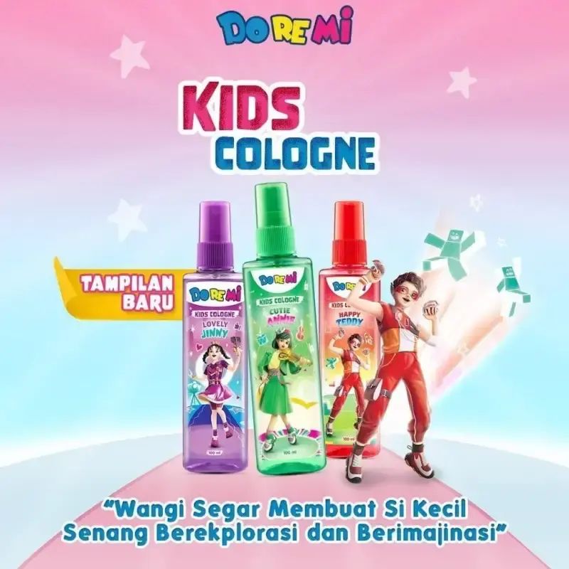 Promo Doremi Kids Cologne 100ml - Parfum Anak - Doremi Cologne - Cutie ...