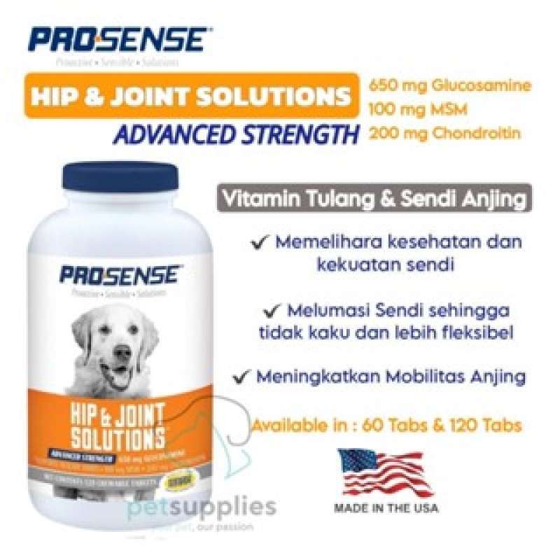 Dog Glucosamine ProSense Advanced Strength Glucosamine Chews For Dogs ...