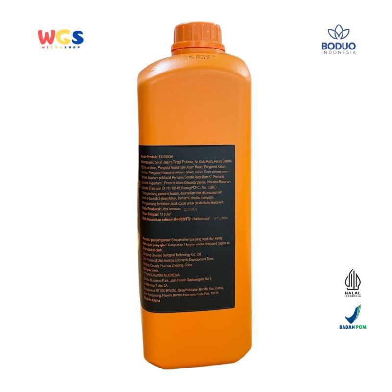 Jual Boduo Cantaloupe Flavored Syrup 2l – Rasa Melon Asli Untuk Minuman ...