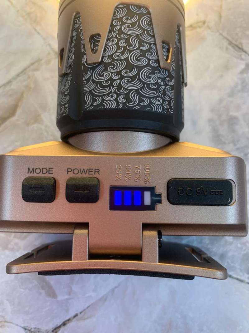 Jual Senter Kepala Led Pyro Drake Design 3 Warna Cahaya Putih Kuning ...