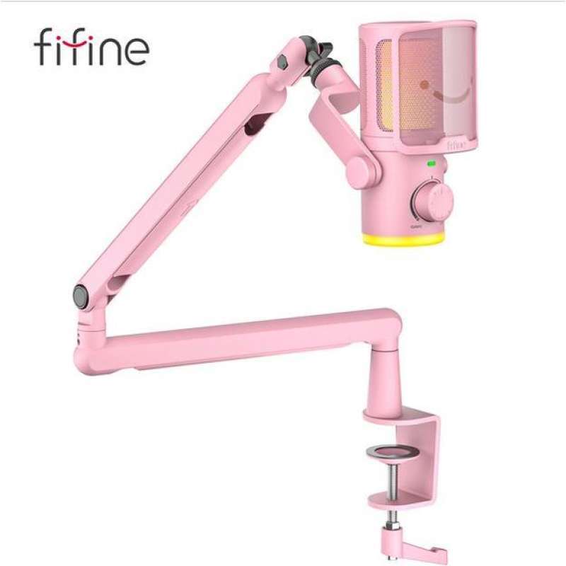 pink mic arm