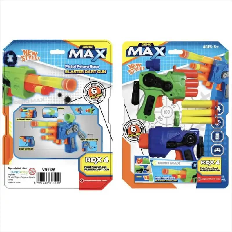 Jual Deno Max Gun Vr1126 Mainan Anak Di Seller Cupliss Kelapagading ...