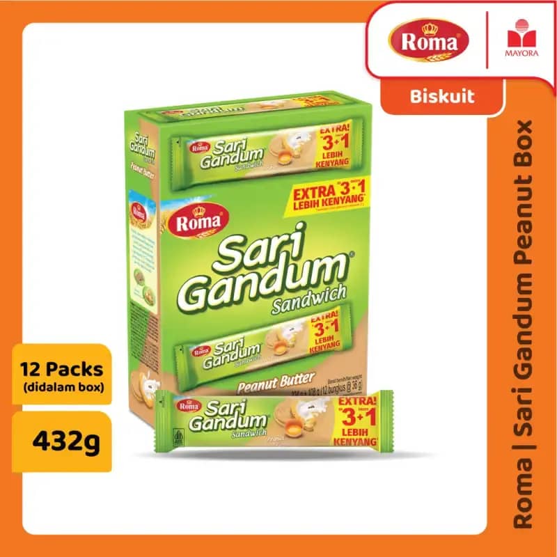 Sari Gandum Sandwich 12 Gratis Ongkir 🔥 Harga Murah Juni 2026