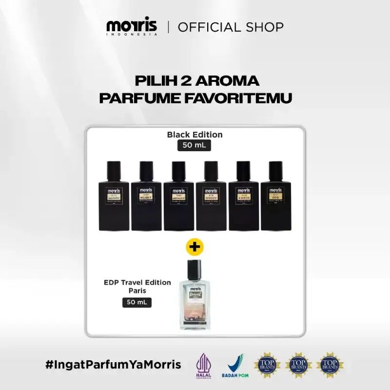 Morris Travel Paris 50 Gratis Ongkir 🔥 Harga Murah Juni 2026