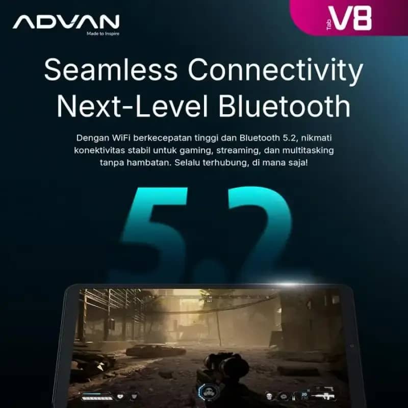 Promo Advan Tab V8 Chipset Mediatek Helio G99 8+8gb/128gb Layar 8.4 Ips ...