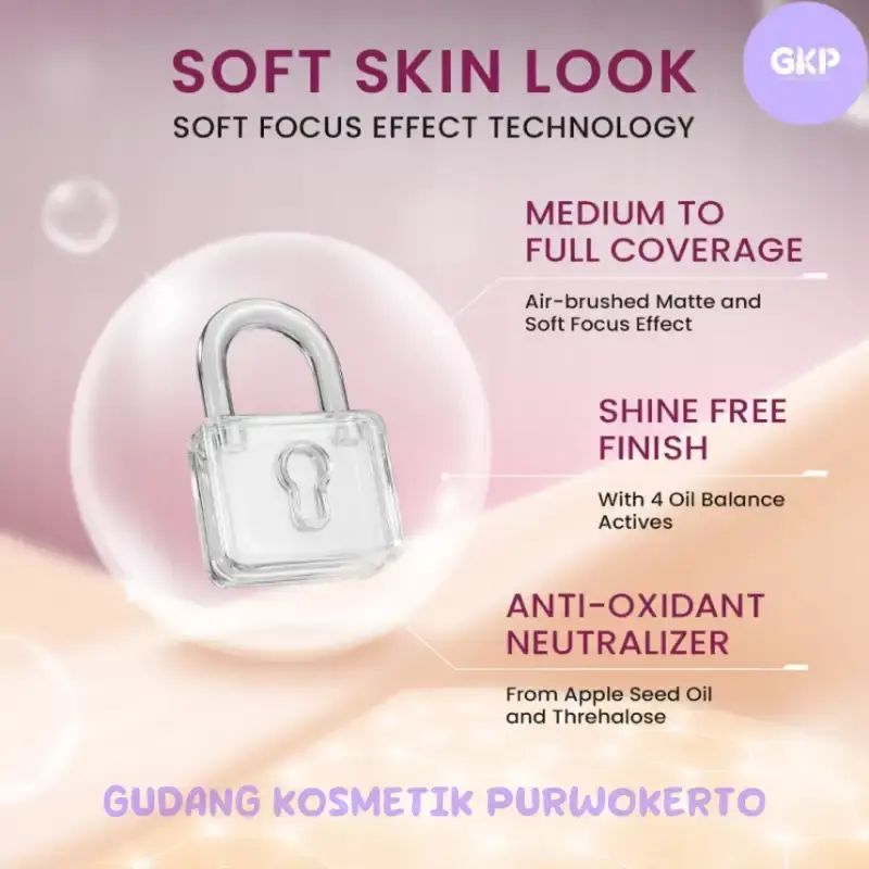 Jual Hanasui Next Level Coverlock Powder Foundation - Menyamarkan Pori ...