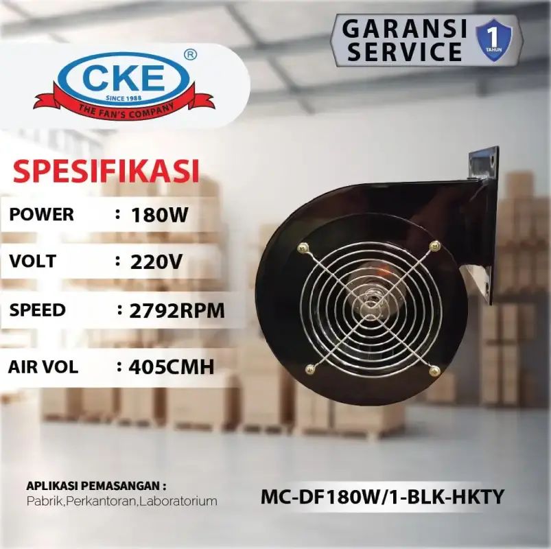 Jual Mini Centrifugal Fan Cke Df180 180w 220 Volt Blower Fan Keong ...