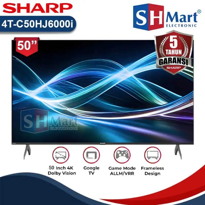 TV Sharp 50 Inch 🔥 - Tukar Tambah & Harga 2026