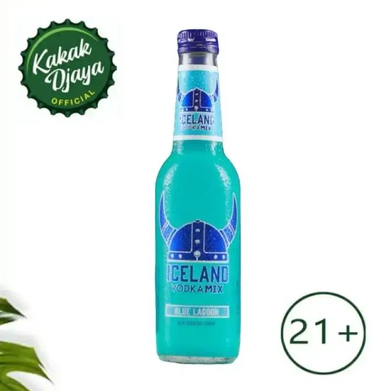 Jual Iceland Vodka Mix Blue Lagoon 275ml Iceland Blue Lagoon Vodka Di ...