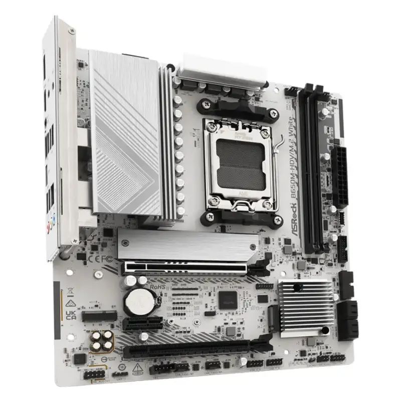 Jual Asrock B650m-hdv/m.2 White Motherboard Ddr5 Amd Socket Am5 Atx ...