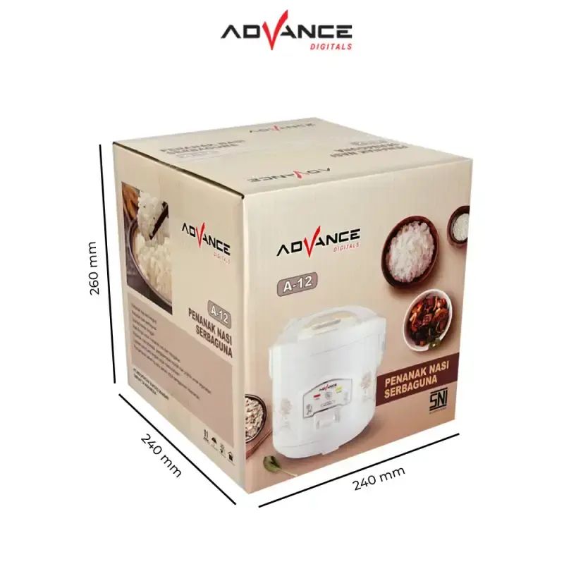 Jual Advance A-12 Rice Cooker Alat Penanak Nasi Kapasitas 1.2liter ...