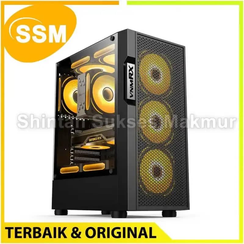 Promo Venomrx Casing Pc Aruna Atx Tempered Glass 4x120mm Argb Fan ...