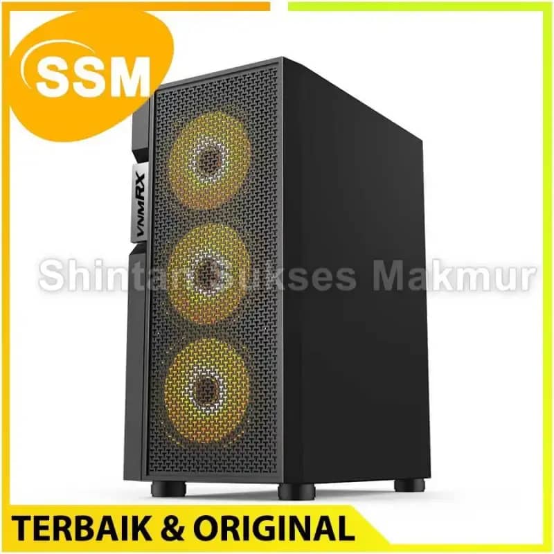 Promo Venomrx Casing Pc Aruna Atx Tempered Glass 4x120mm Argb Fan ...