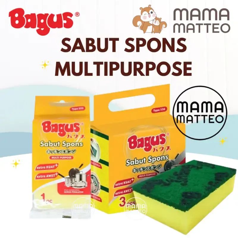 Jual Bagus Sabut Spons Multipurpose / Spon Busa Serbaguna Bagus Bandung ...