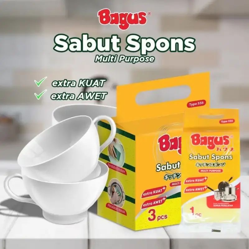 Jual Bagus Sabut Spons Multipurpose / Spon Busa Serbaguna Bagus Bandung ...