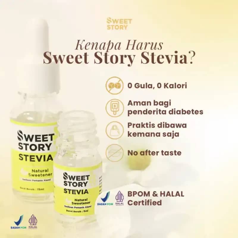 Pemanis Cair Stevia Gratis Ongkir 🔥 Harga Murah Mei 2026