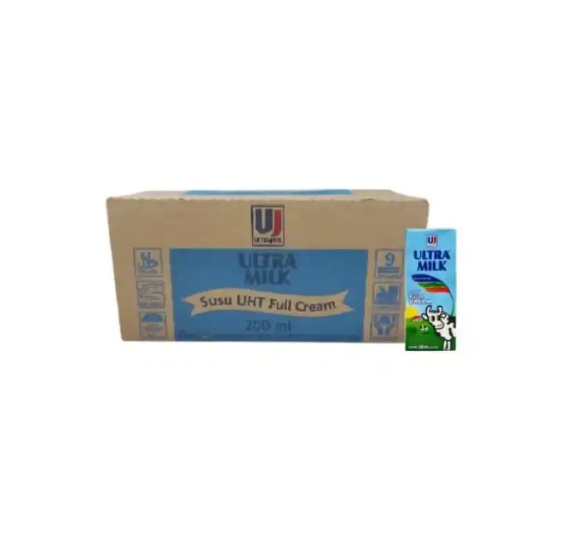 Jual Ultra Milk Susu Uht Full Cream 24 X 200 Ml 1 Karton Di Seller ...