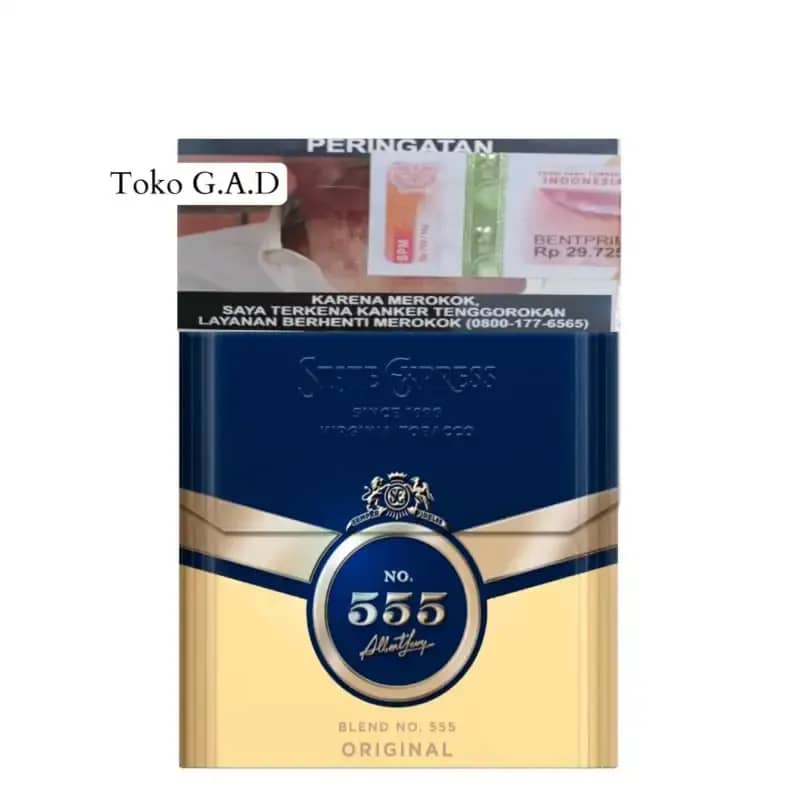 Jual Rokok 555 State Express Blend No.555 Original London Yellow Kuning ...