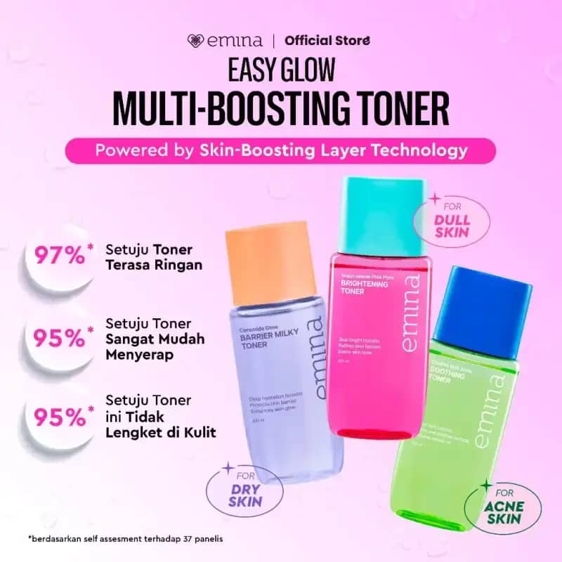 Toner Emina Lengkap Harga Terbaru Mei 2026