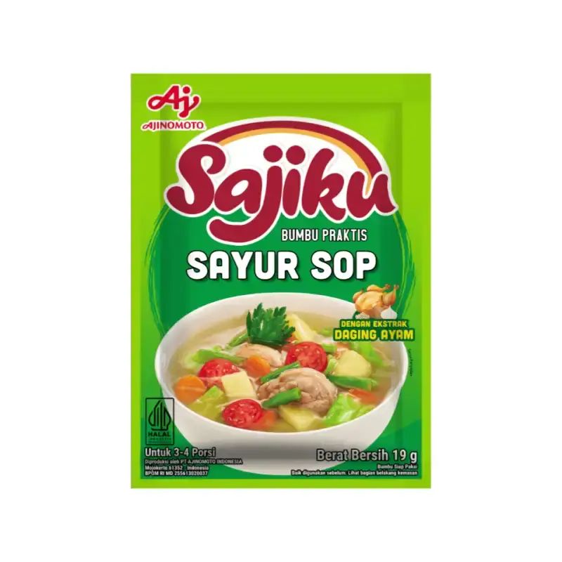Sajiku Sayur Sop 19 Gram Gratis Ongkir 🔥 Harga Murah Juni 2026